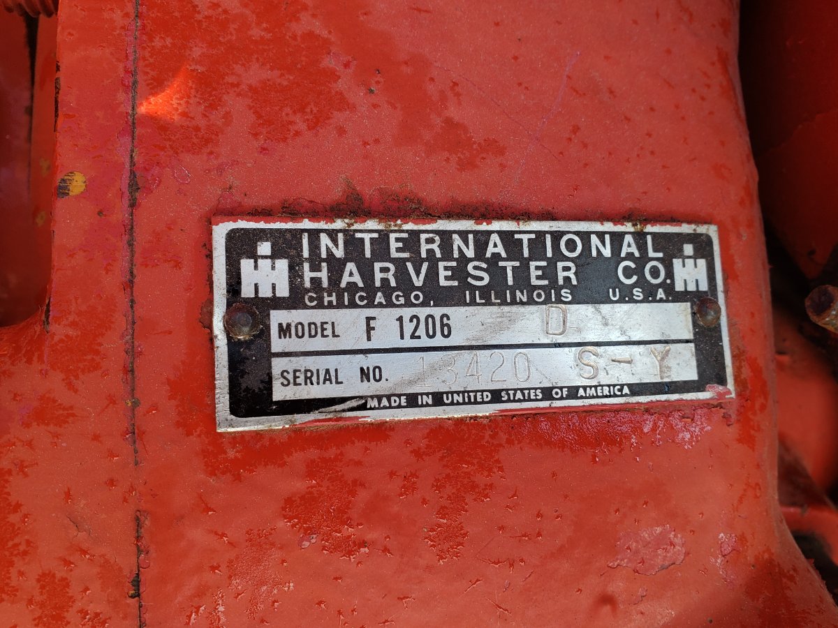 New to me 1206 - Technical IH Talk - Red Power Magazine Community