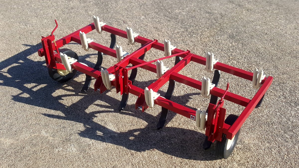 Scratch built IH 55 13 shank chisel plow - General Chat - Red Power ...