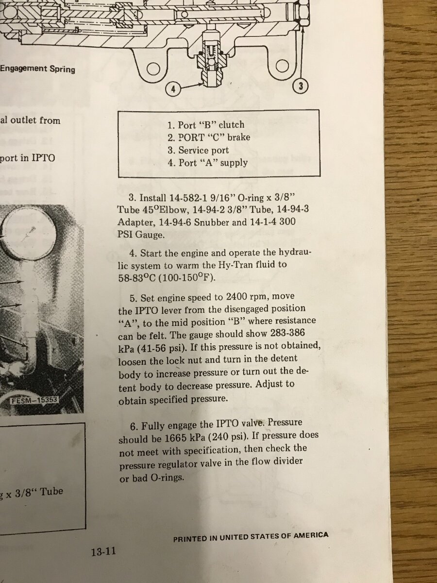Removal of IH5088 PTO - Technical IH Talk - Red Power Magazine Community