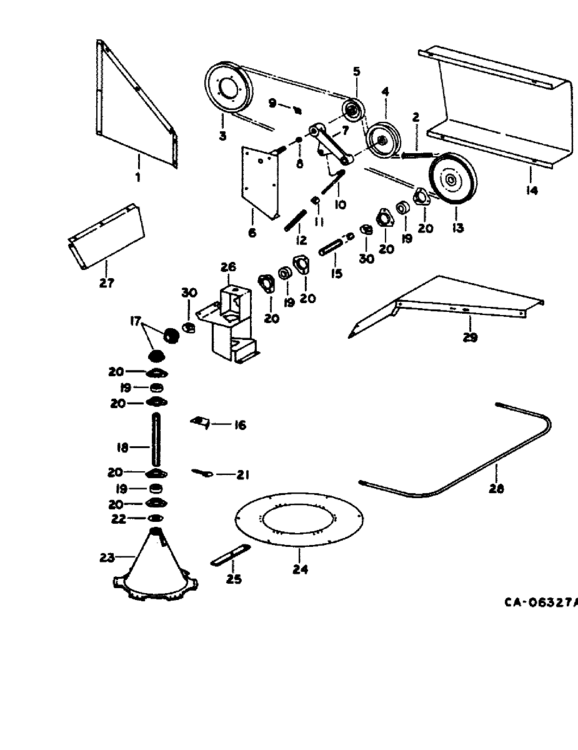 Case IH 1420 combine top sieve removal---straw spreader also ...