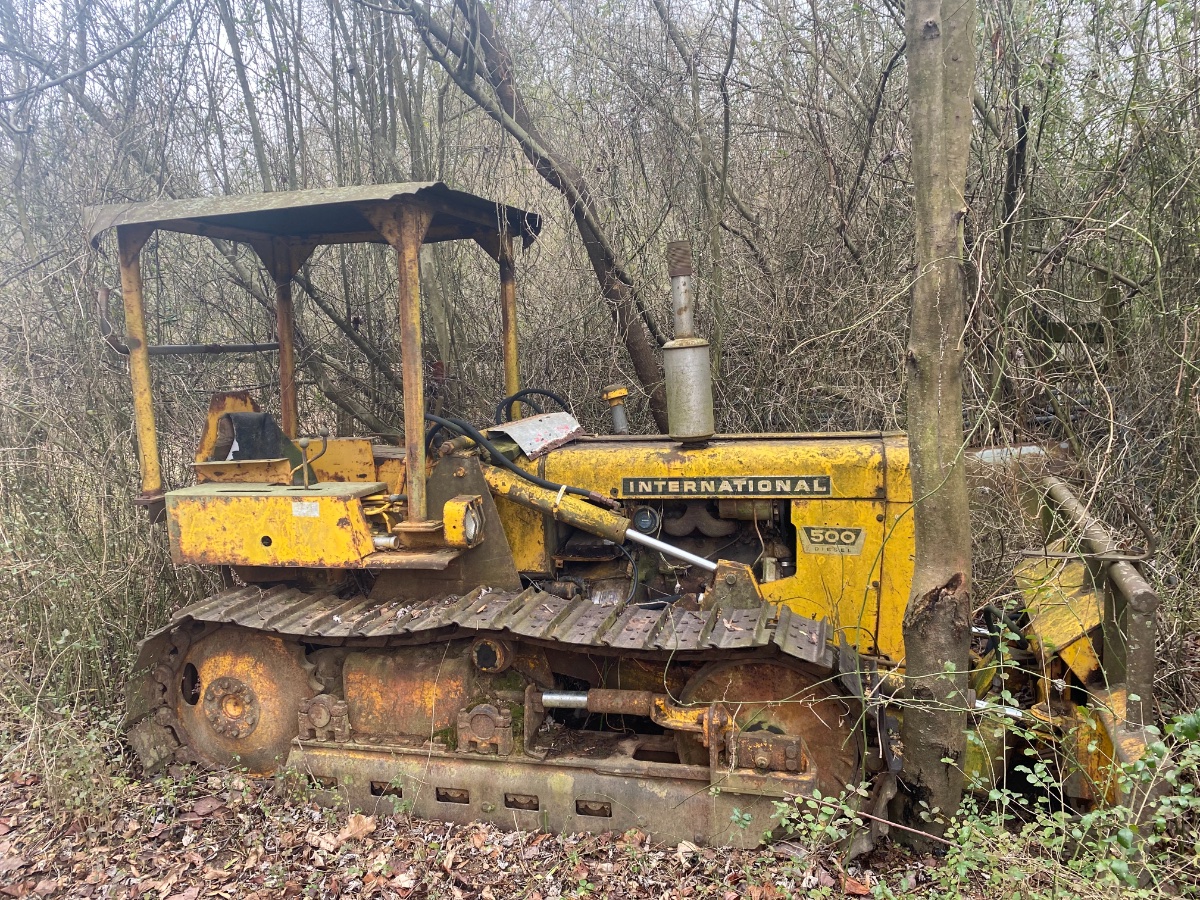 Trying to get my Grandfather's 1967 International 500 Diesel running ...