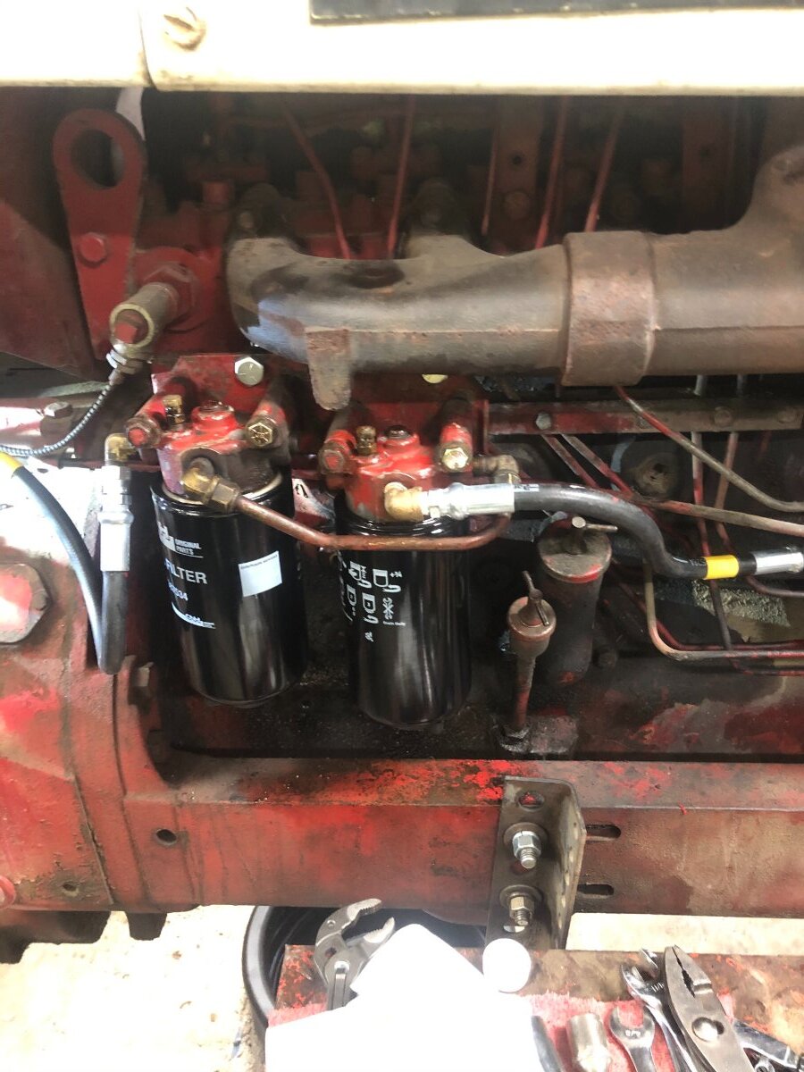Spin On Fuel Filter Head