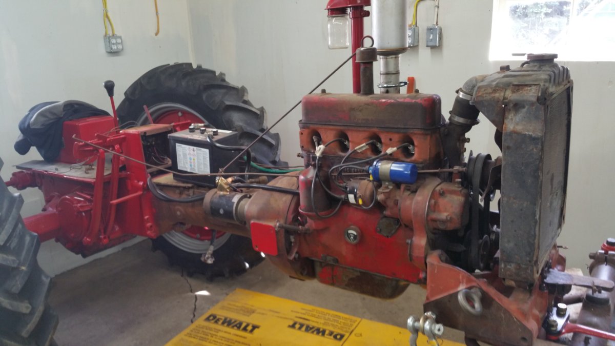 C123 366295 R1 casting code. S/N 41998 - IH Engines - Red Power ...