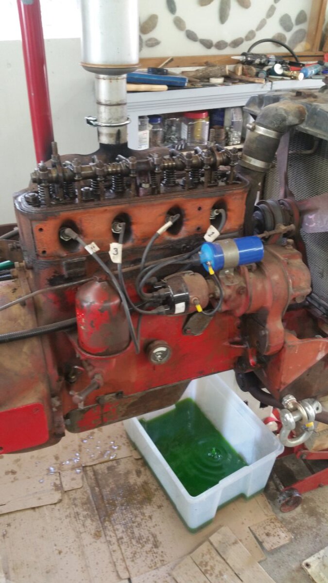 C123 366295 R1 casting code. S/N 41998 - IH Engines - Red Power ...