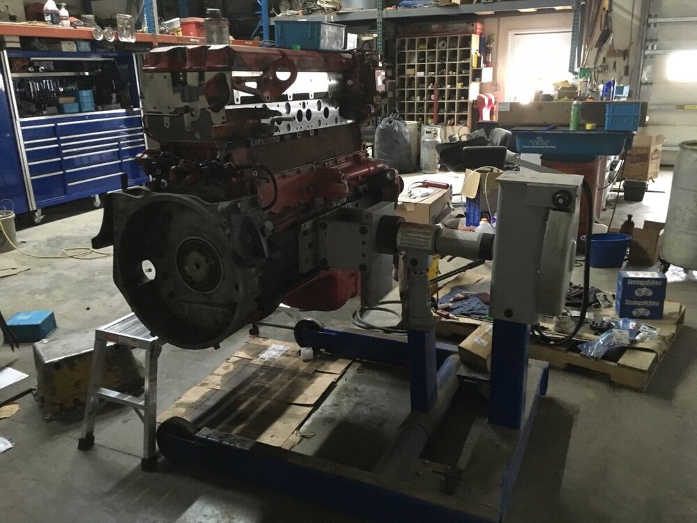 Diesel compatible engine stand - General Chat - Red Power Magazine ...