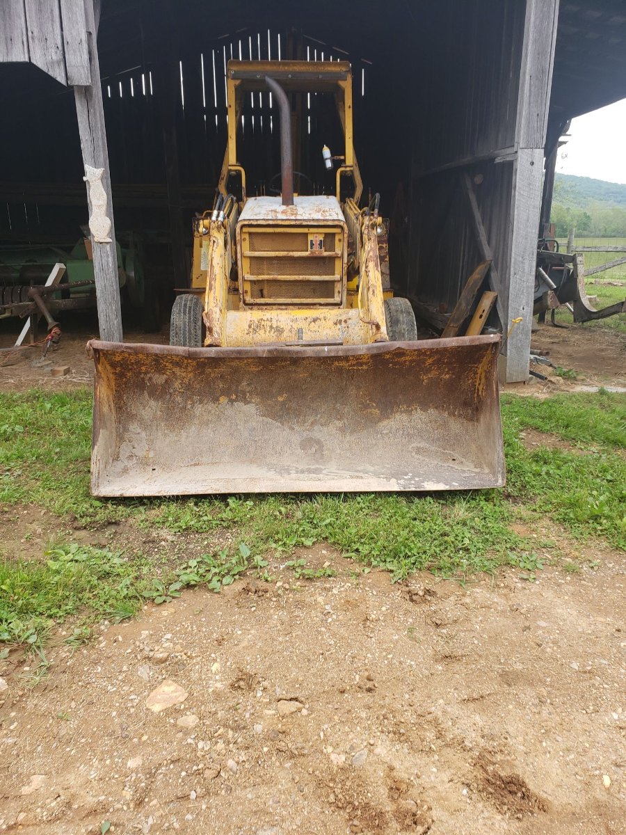 it is here I got a 3400a backhoe - Projects, Builds, & Restorations ...