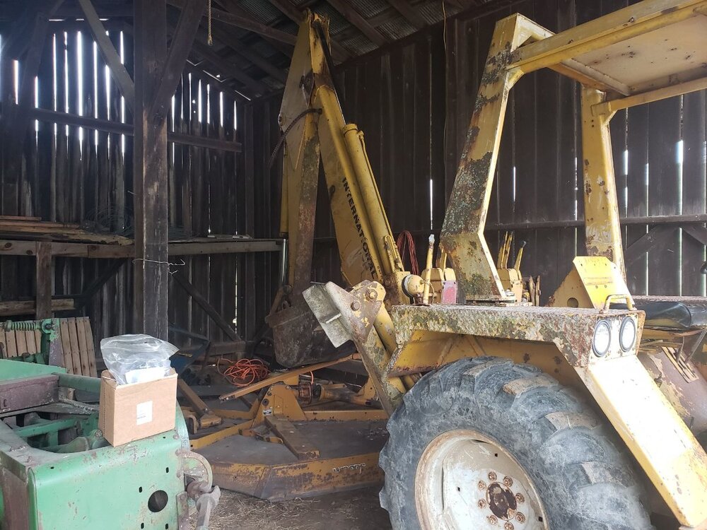 it is here I got a 3400a backhoe - Projects, Builds, & Restorations ...