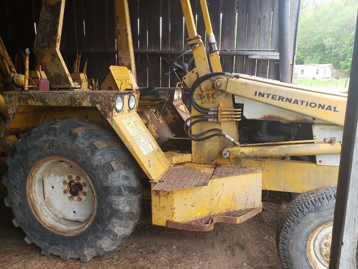 it is here I got a 3400a backhoe - Projects, Builds, & Restorations ...