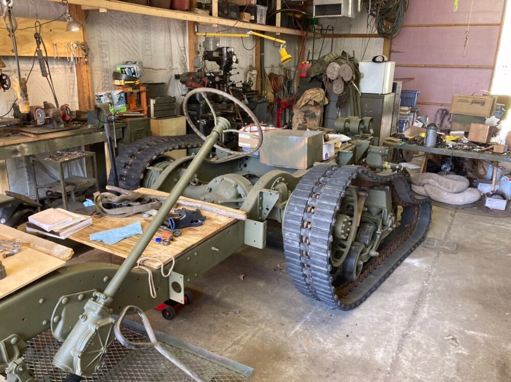 43 halftrack restoration. - Projects, Builds, & Restorations - Red ...