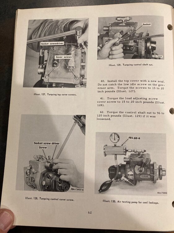 806 RD Injector Pump - Technical IH Talk - Red Power Magazine Community