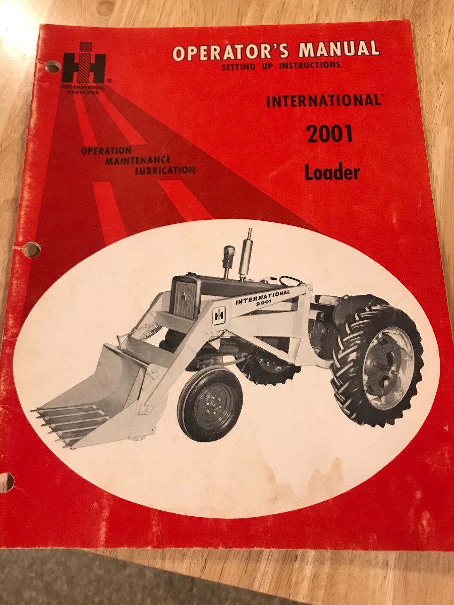 Installing IH 2001 loader on IH 444 Tractor - Projects, Builds ...