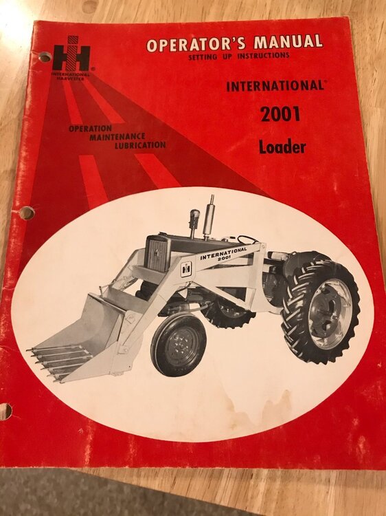 Installing IH 2001 loader on IH 444 Tractor - Projects, Builds ...