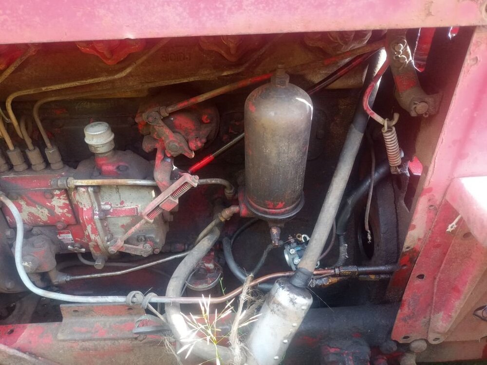 D335 engine in a TD9 dozer - IH Engines - Red Power Magazine Community