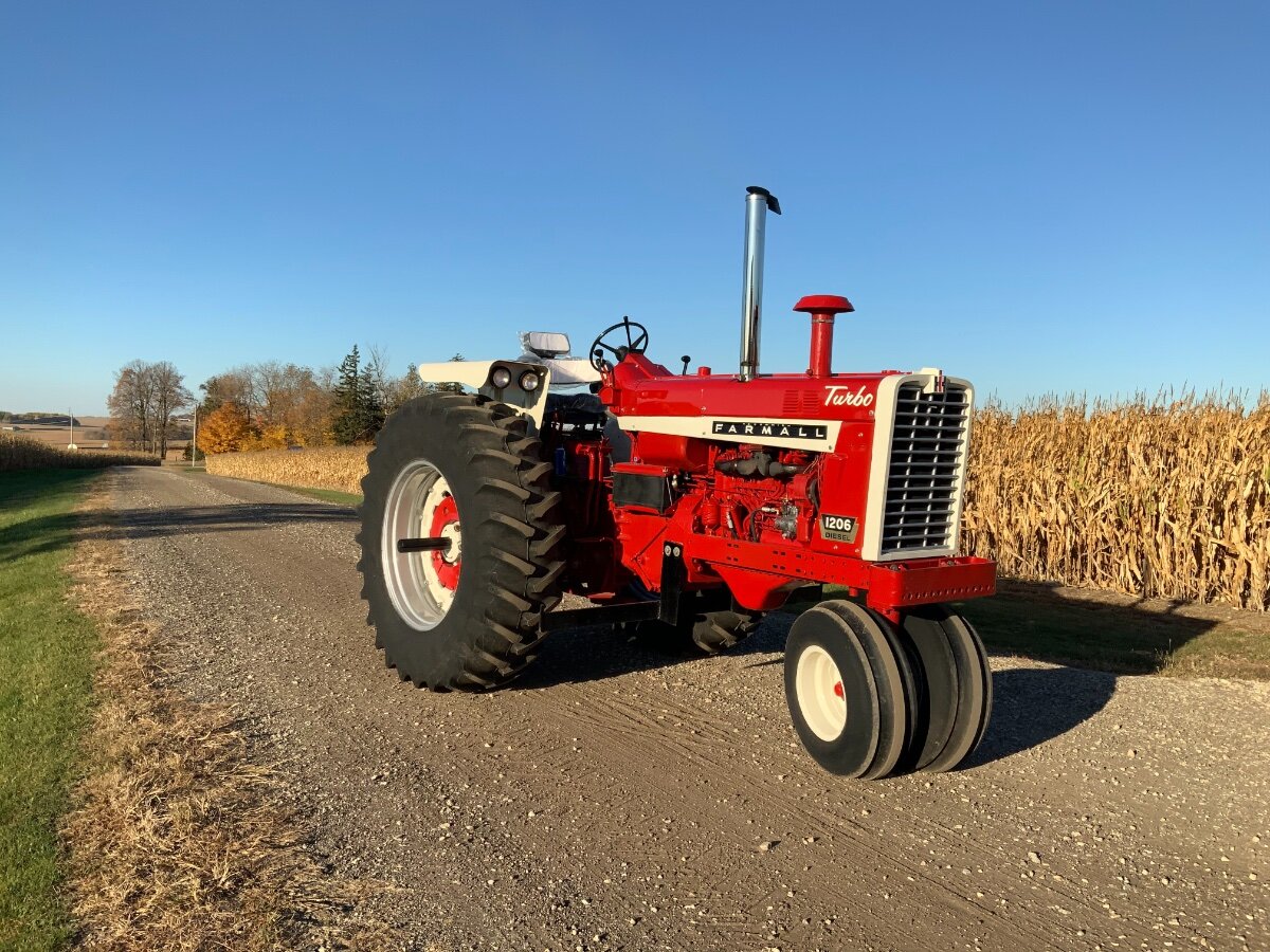 IH narrow front on 1206 - Technical IH Talk - Red Power Magazine Community