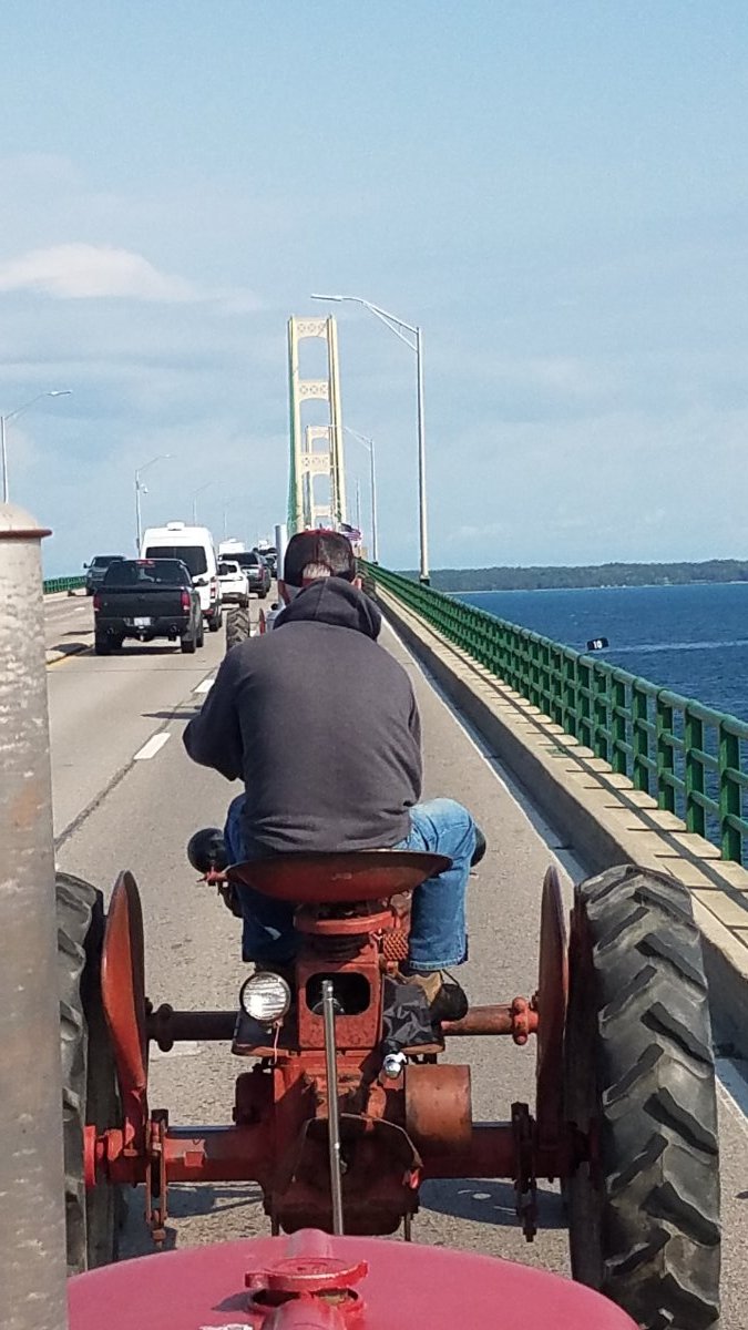 Mackinaw Bridge Antique Tractor Crossing next Saturday - Technical IH ...