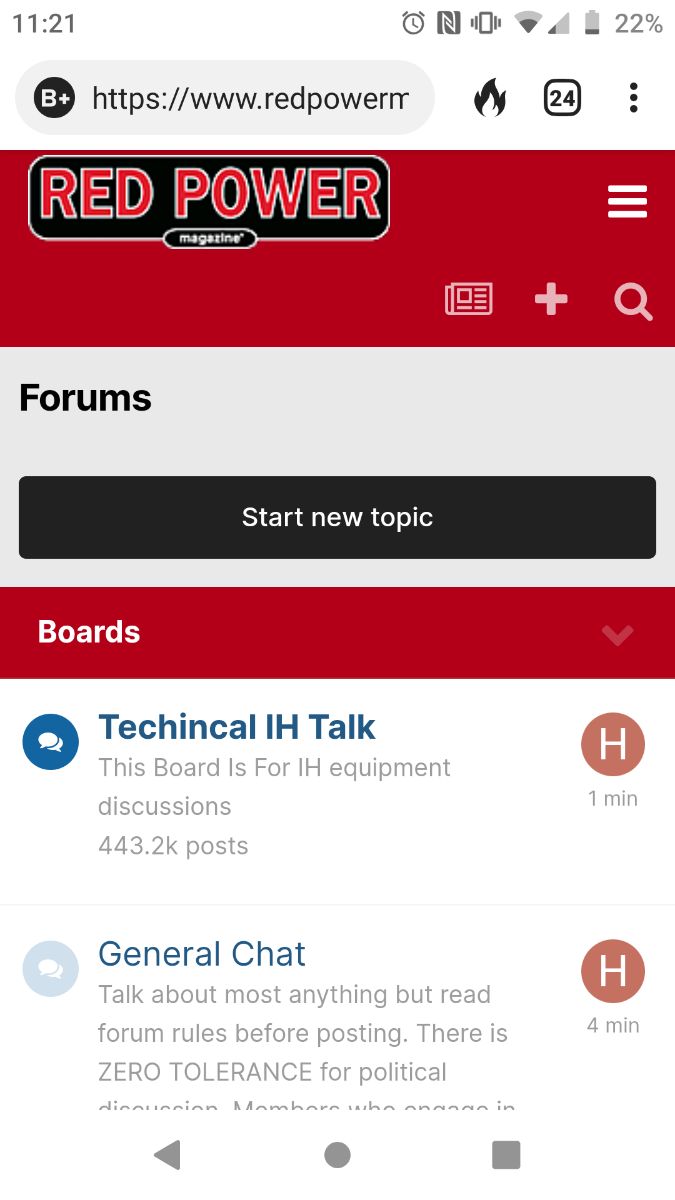 Welcome back - General Chat - Red Power Magazine Community