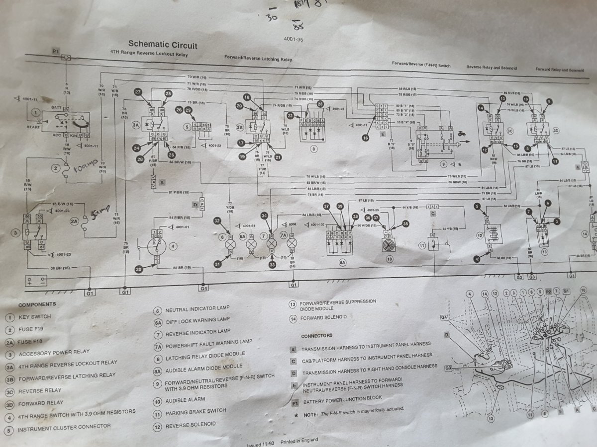 CIH 5240 wont move forward or rev - Technical IH Talk - Red Power ...