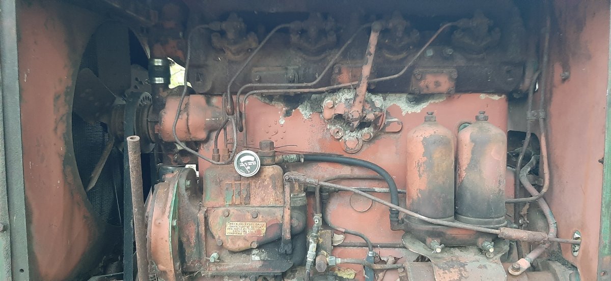 TD9 Engine swap - IH Construction Equipment - Red Power Magazine Community