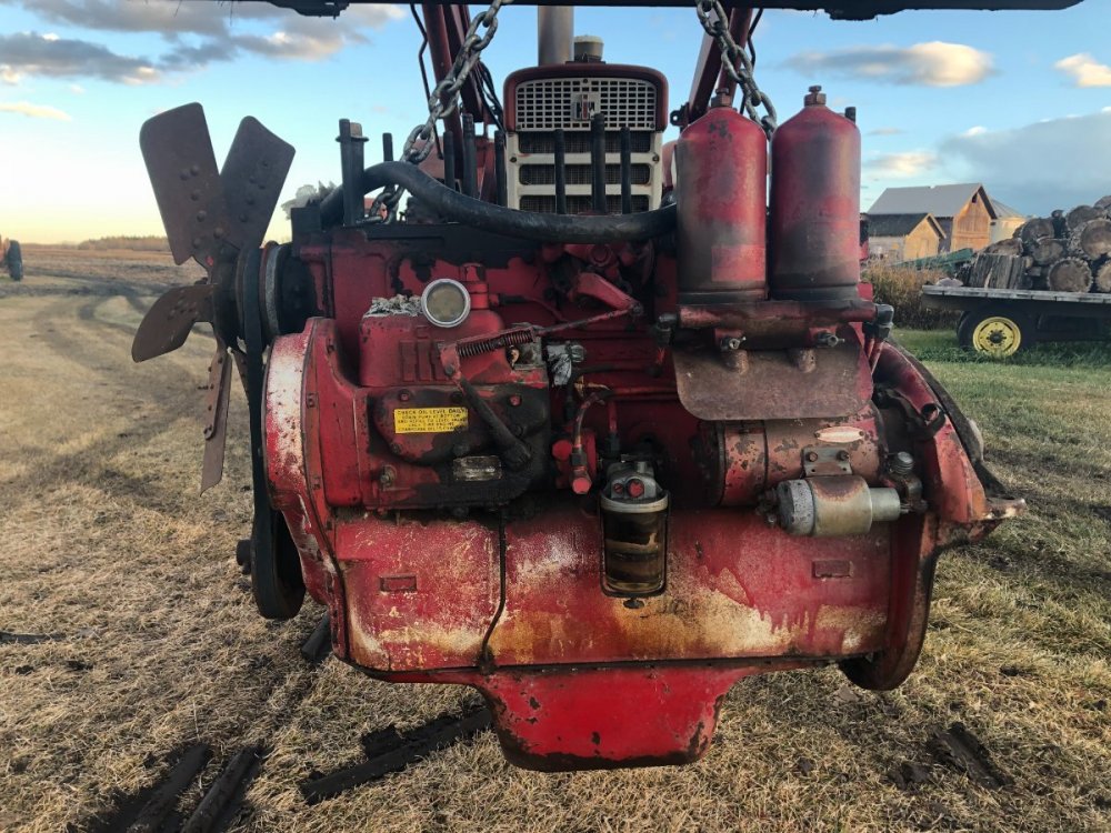 TD9 Engine swap - IH Construction Equipment - Red Power Magazine Community