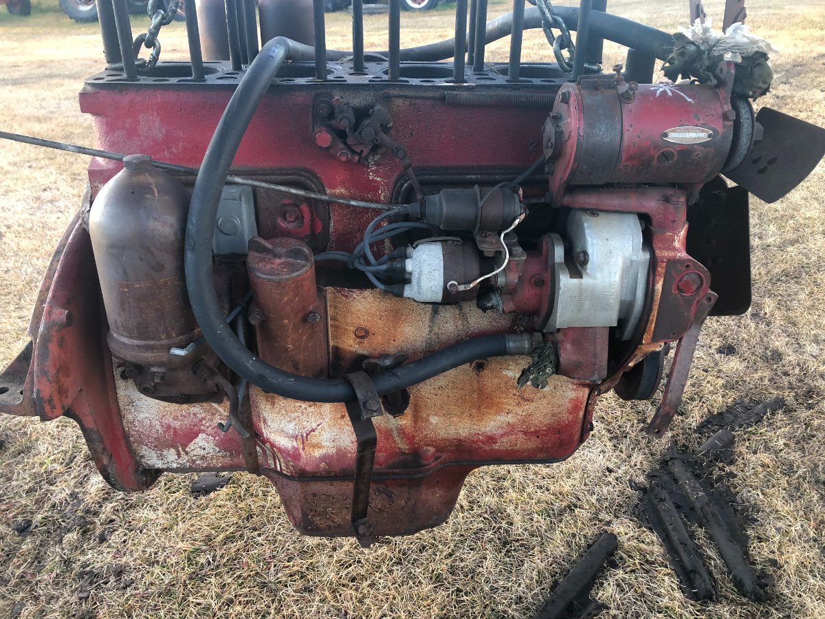 TD9 Engine swap - IH Construction Equipment - Red Power Magazine Community