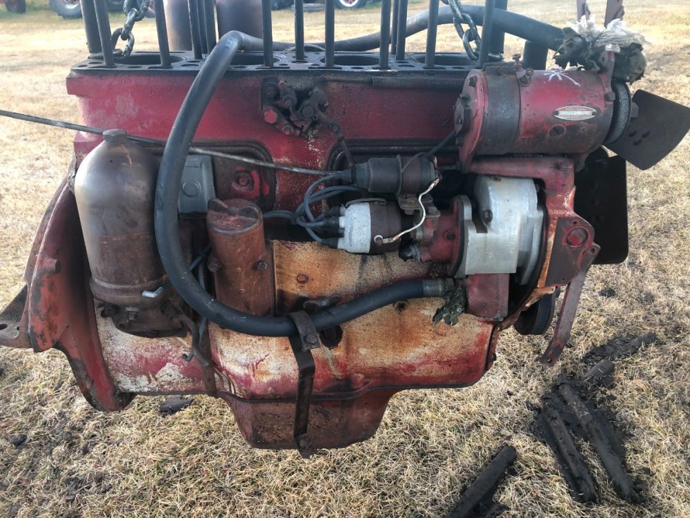 TD9 Engine swap - IH Construction Equipment - Red Power Magazine Community