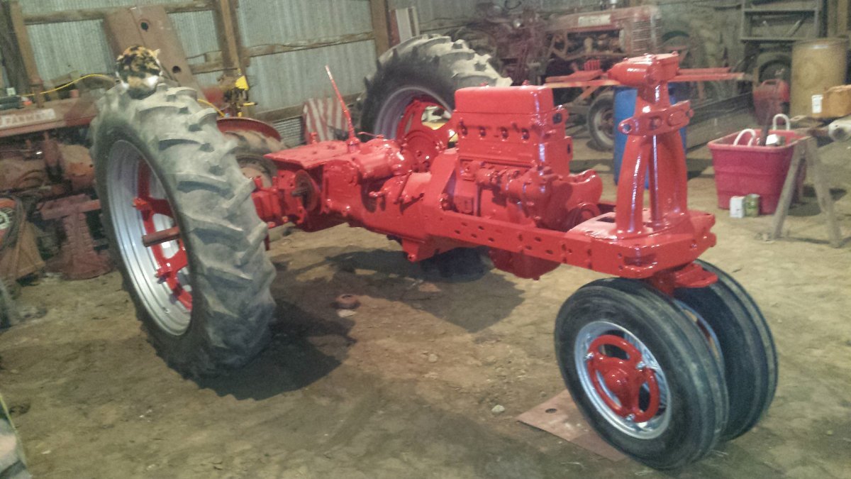 Finally painted red - Projects, Builds, & Restorations - Red Power ...
