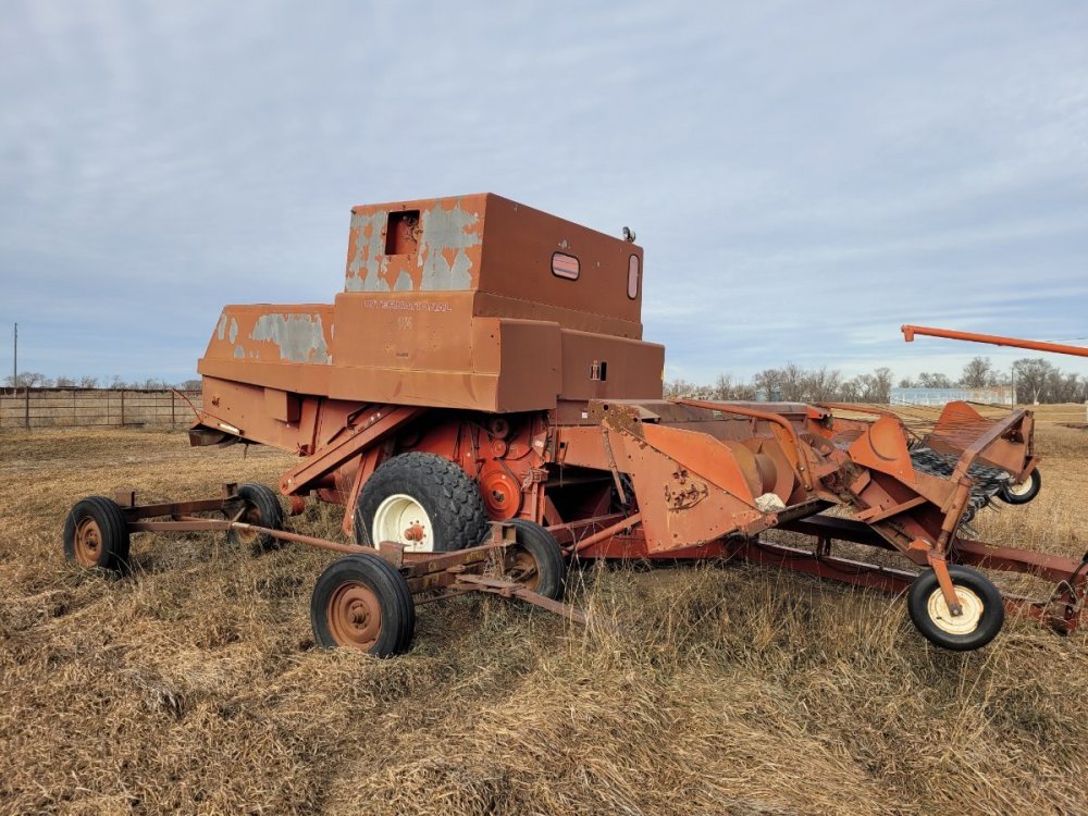 A couple old IH pull-type combines... - General Chat - Red Power ...