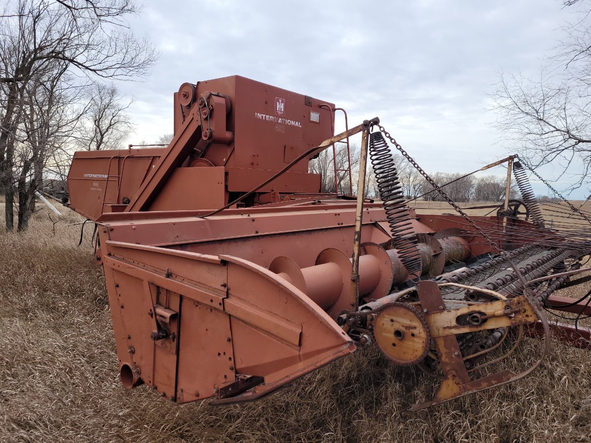 A couple old IH pull-type combines... - General Chat - Red Power ...