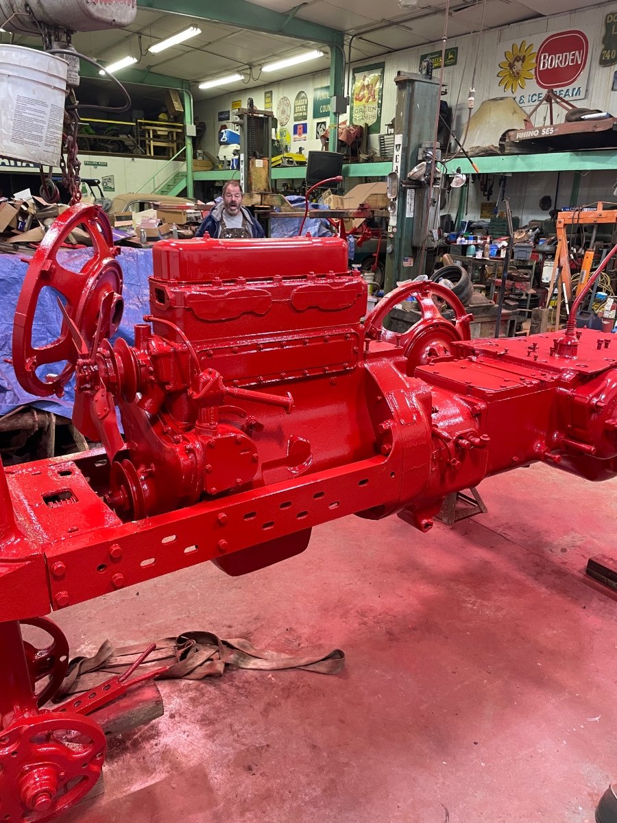 Finally painted red - Projects, Builds, & Restorations - Red Power ...