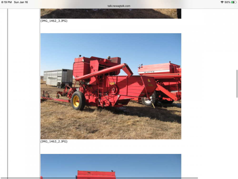 A couple old IH pull-type combines... - General Chat - Red Power ...
