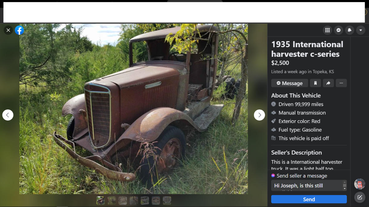 1935 c series - IH Trucks - Red Power Magazine Community
