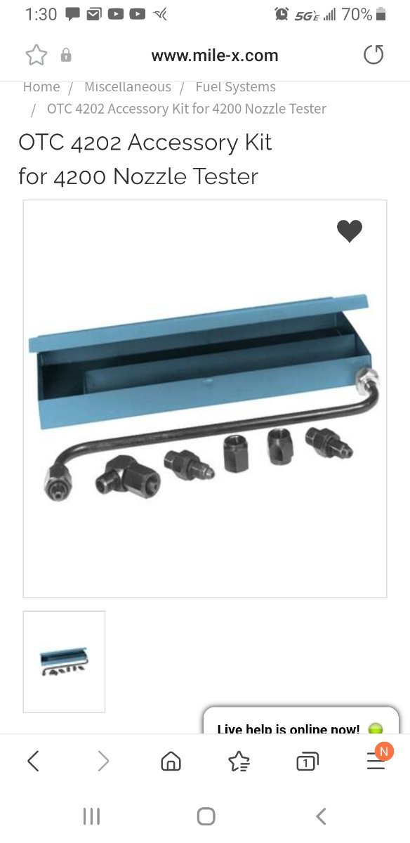 OTC injector pop tester - General Chat - Red Power Magazine Community