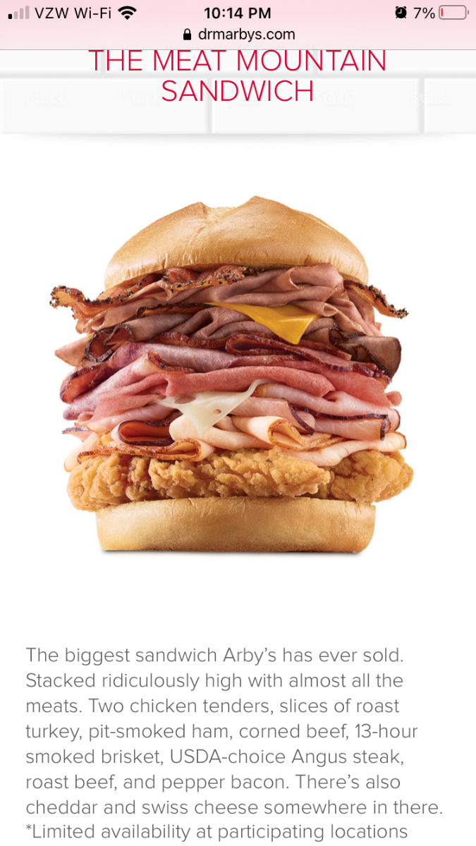 Arby’s Meat Mountain - General Chat - Red Power Magazine Community