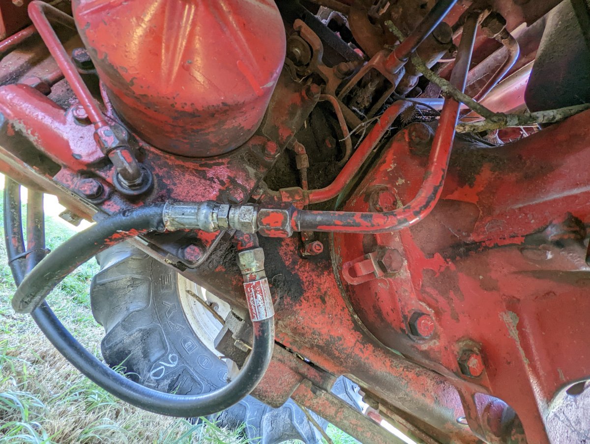 IH574 Loader Plumbing - Technical IH Talk - Red Power Magazine Community