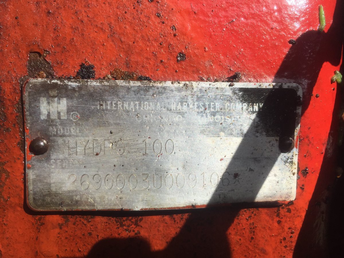 Hydro 100 - Projects, Builds, & Restorations - Red Power Magazine Community