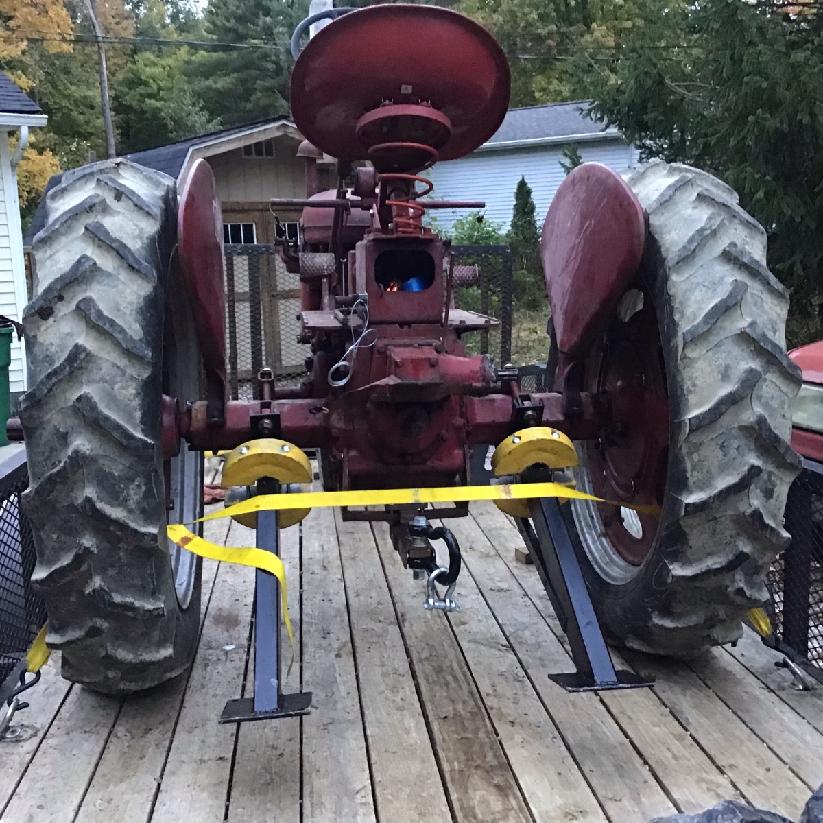 Farmall m pulling hitch , wheelie bars - Technical IH Talk - Red Power ...