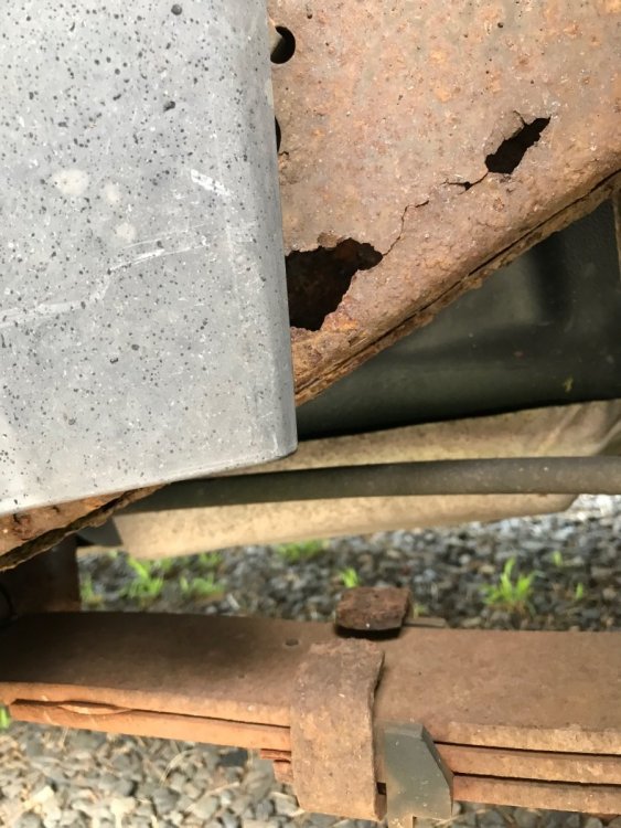 2004 GMC pickup frame rust - what to do. - General Chat - Red Power ...