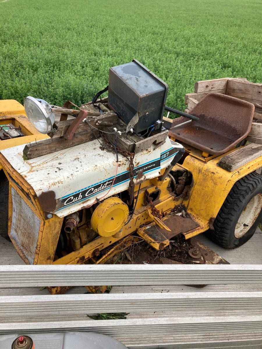 Cub cadet with “accessories “ - Cub Cadets - Red Power Magazine Community