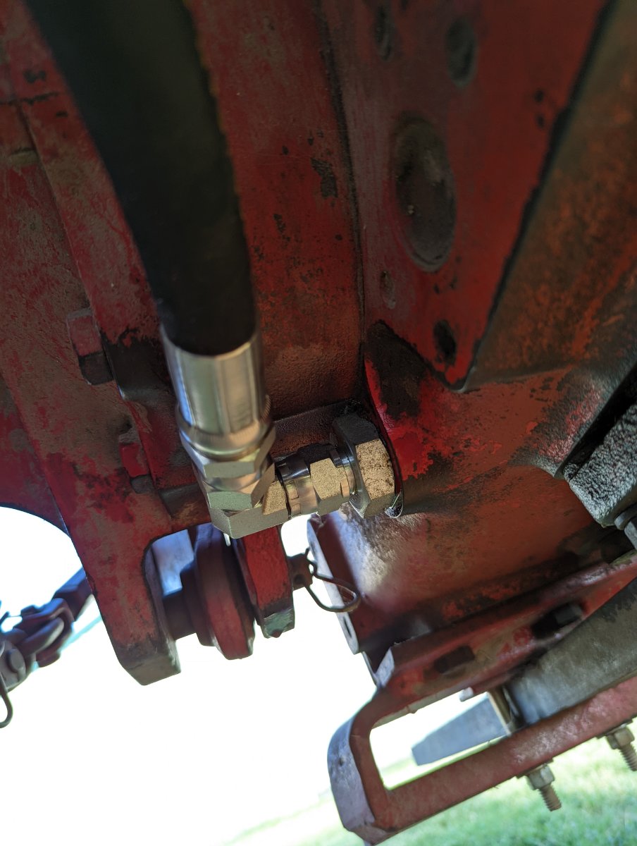 IH574 Loader Plumbing - Technical IH Talk - Red Power Magazine Community
