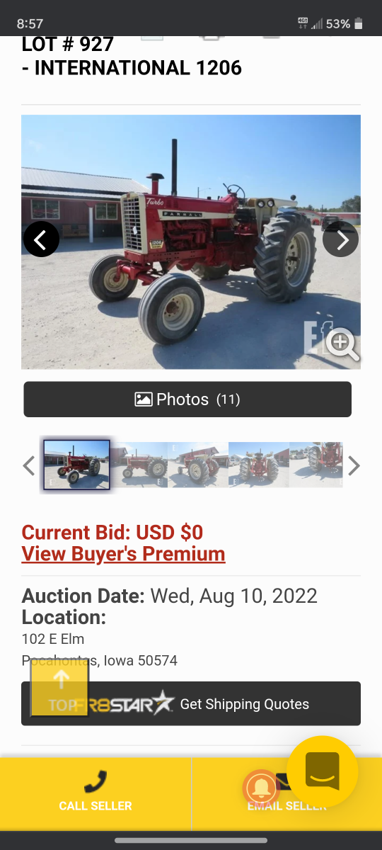 1206 on auction - General Chat - Red Power Magazine Community