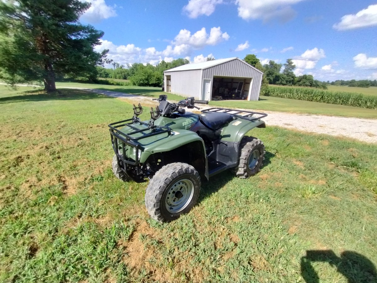 Latest project. Honda Recon - General Chat - Red Power Magazine Community