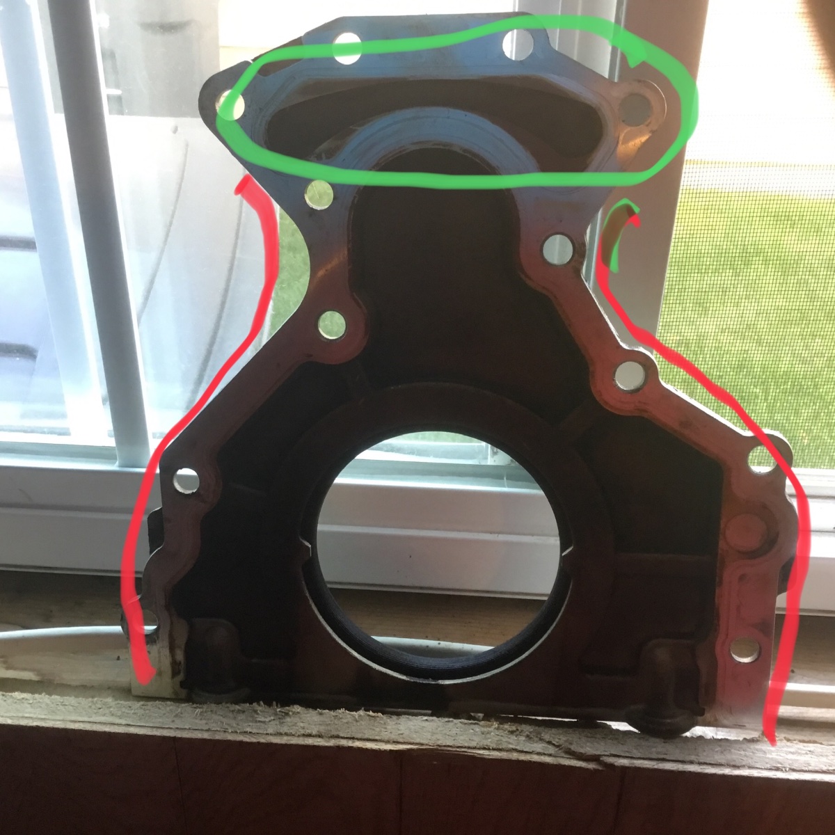 Fixing oil leaks on a 5.3 lc9 Chevy. - General Chat - Red Power ...