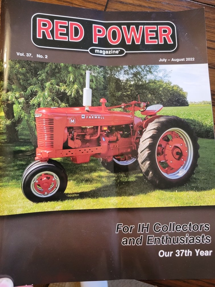 My son Cal's new M - Technical IH Talk - Red Power Magazine Community