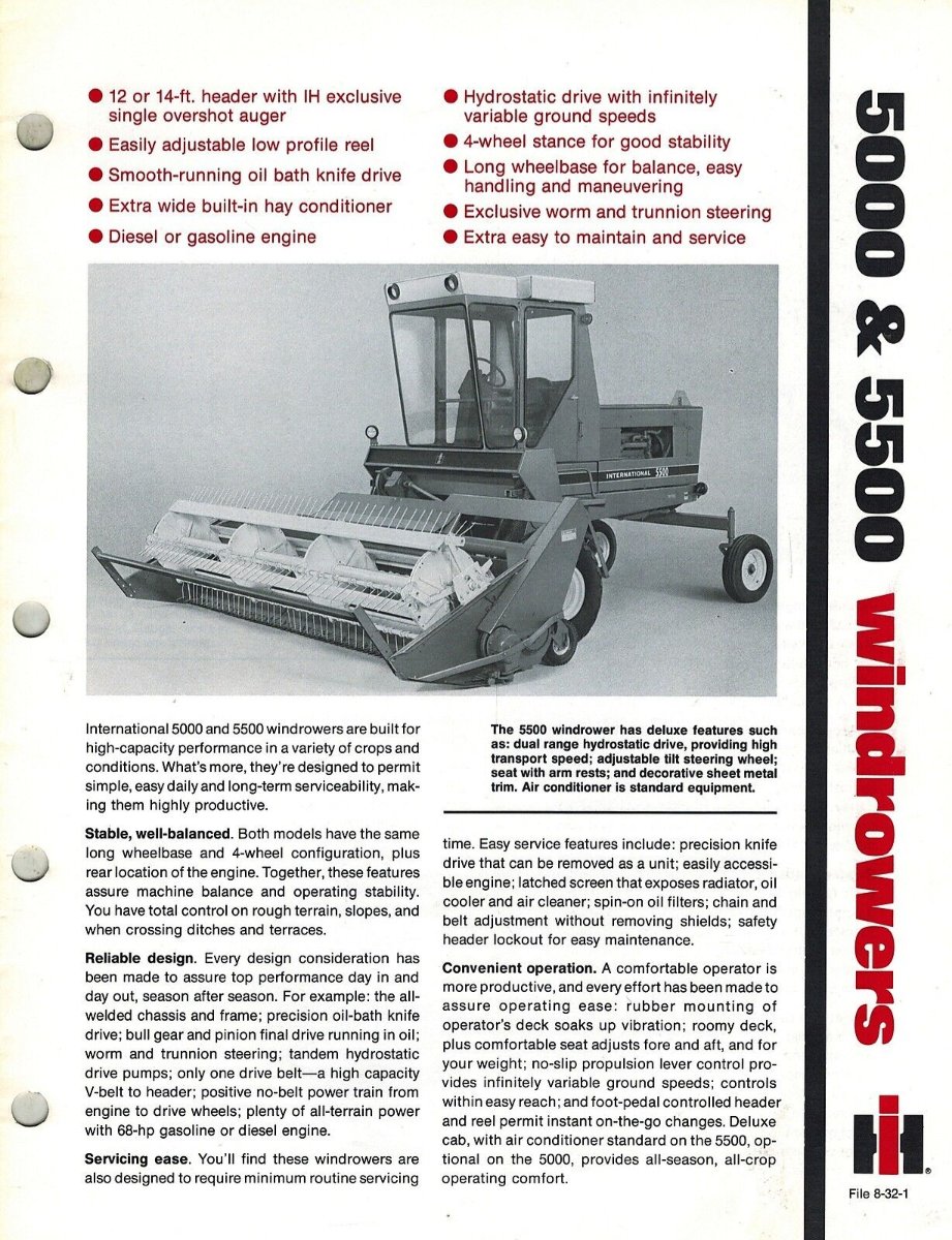 international 4000 swather. - Technical IH Talk - Red Power Magazine ...