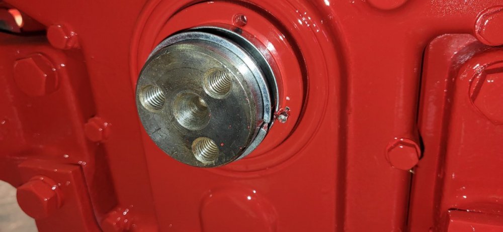 crankshaft pulley w/ damper 756 farmall D310 engine - Technical IH Talk ...