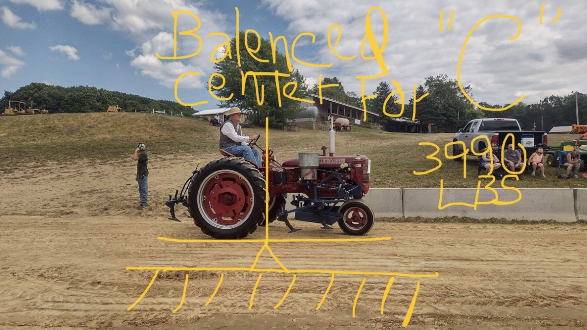 New to tractor pulling. Weight setup? - General Chat - Red Power ...
