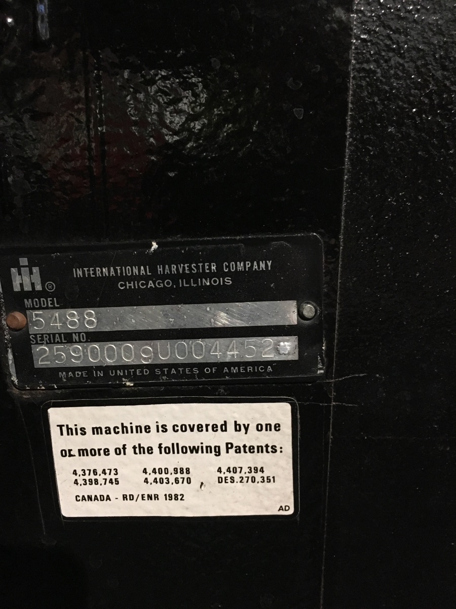 5488 serial number - General Chat - Red Power Magazine Community