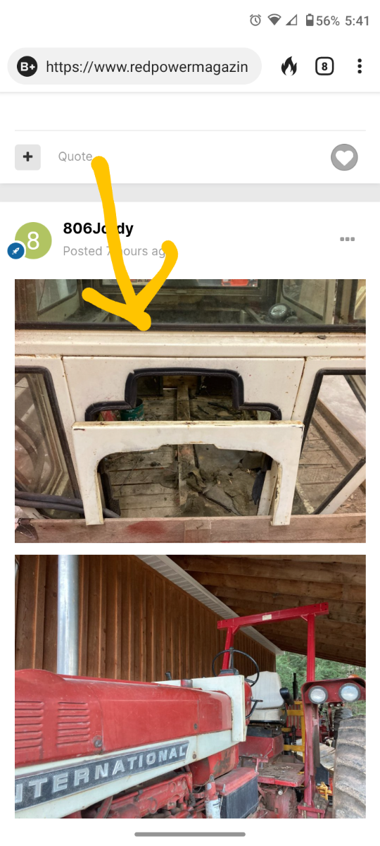 Diamond Cab - Technical IH Talk - Red Power Magazine Community