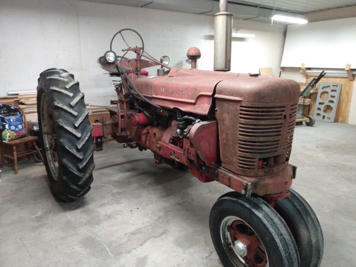 1943 Farmall H - First Tractor Project - Projects, Builds ...