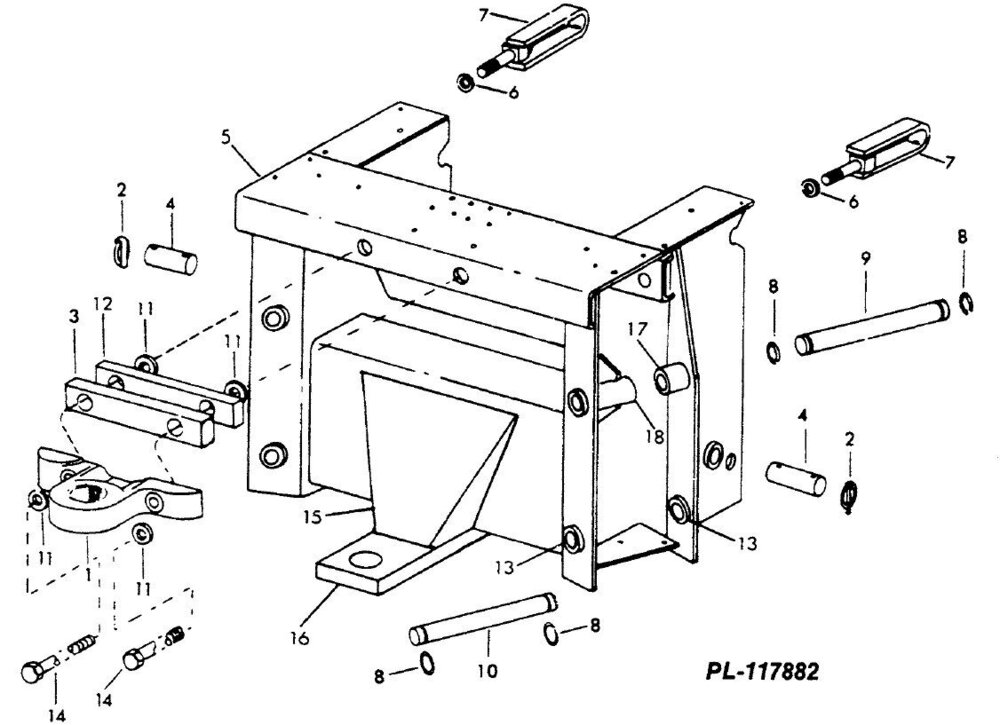Swing arm seal fix on 260a IH backhoe (same as many others like the ...